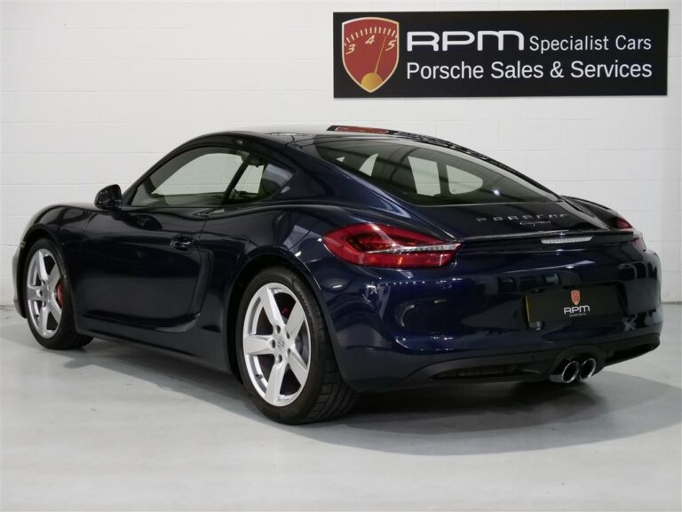 Porsche 981 Cayman 2.7 - RPM Specialist Cars - Porsche Specialist