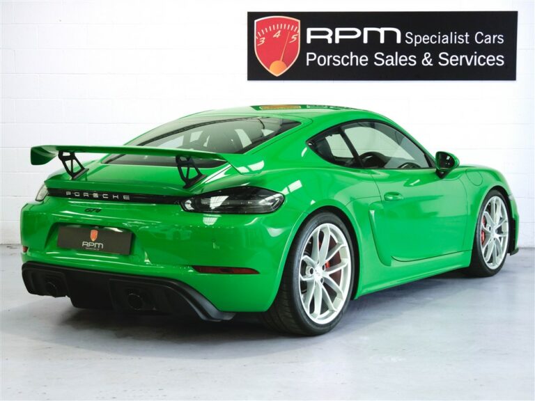 Porsche 718 Cayman GT4 - RPM Specialist Cars - Porsche Specialist