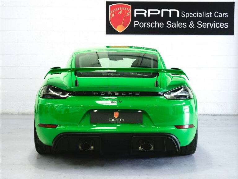 Porsche 718 Cayman GT4 - RPM Specialist Cars - Porsche Specialist